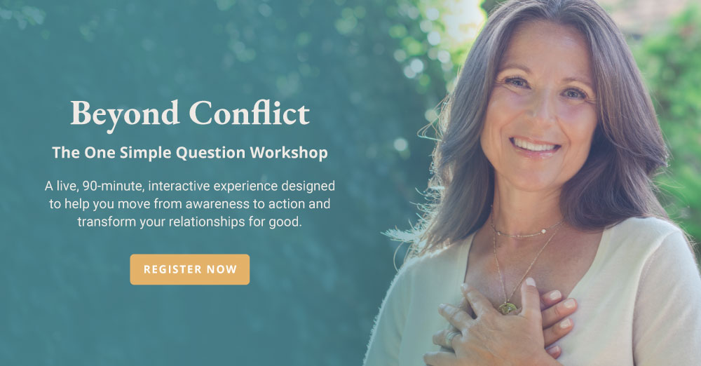 Beyond Conflict The One Simple Question Workshop - Annmarie Chereso